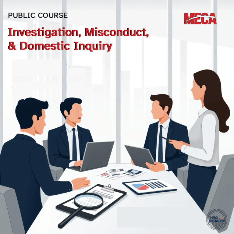 Training & Development - MECA